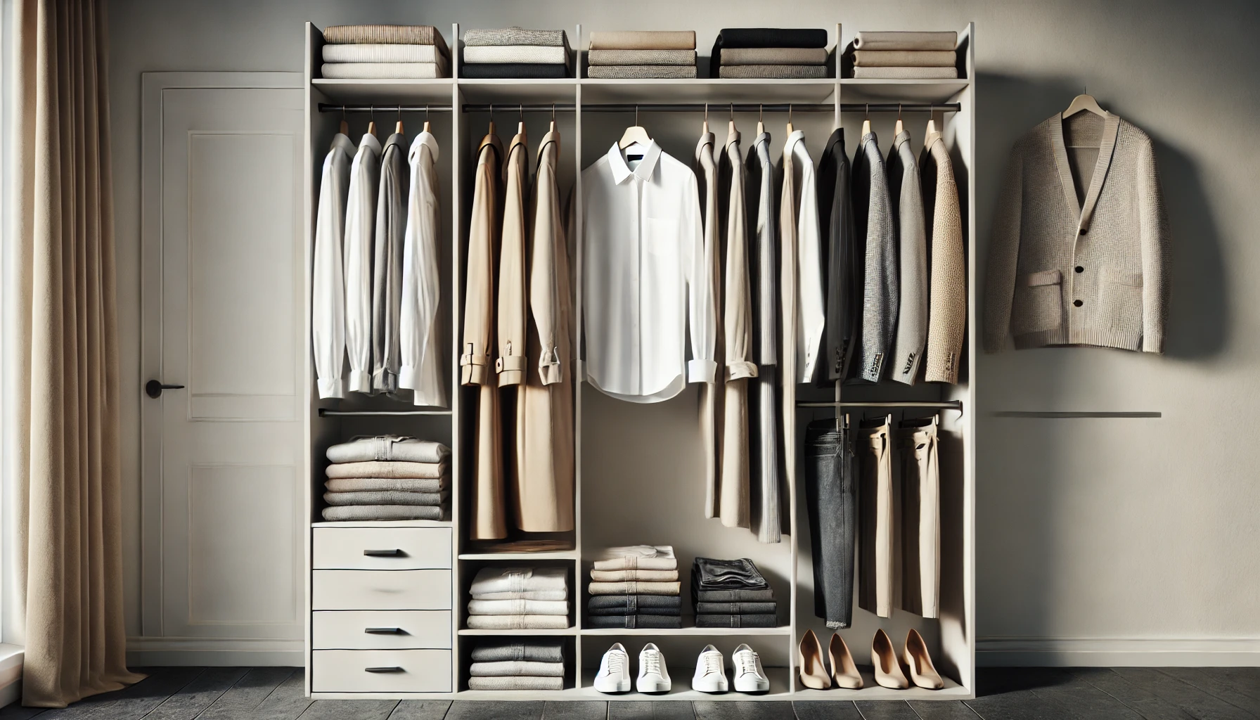 Como Criar um Guarda-Roupa Minimalista e Versátil - Jornada Inspiradora